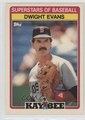 1989 Topps Kay Bee Toys Superstars of Baseball Box Set Dwight Evans #10 ...