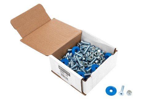 Allstar Performance 18683-50 Countersunk Bolt Kit Blue 50pk ...