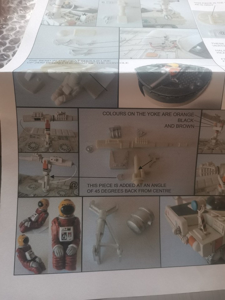 RARE 1/32 SPACE 1999 MOONBASE LASER DEFENCE TANK TYPE 3 MODEL KIT UNCL ...