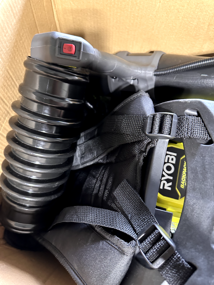 Ryobi RY38BP 175 MPH 760 CFM 2 Cycle Backpack Blower 46396019455| eBay