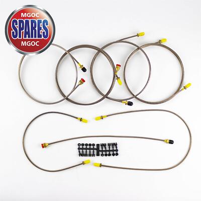 Classic MG Midget 1968-1974 Copper Brake Pipe Replacement Kit Single ...