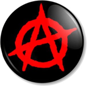 Anarchy Symbol 25mm 1" Pin Button Badge Logo Punk Emo Rock Rebel ...