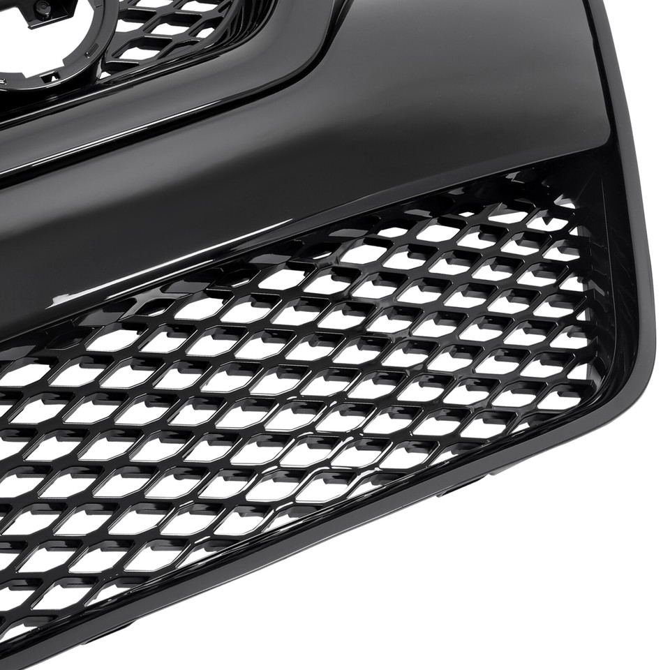 Full Glossy Black Front Bumper Upper Grille Fit For Nissan Maxima 2016 ...