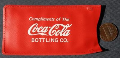 1960s Era Coke Coca-Cola Bottling Company vinyl pocket sewing kit ...