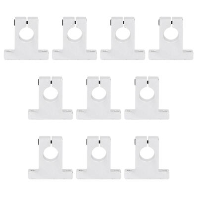 10Pcs SK16 Linear Motion Rail Support Linear Shaft Guide Bracket For ...