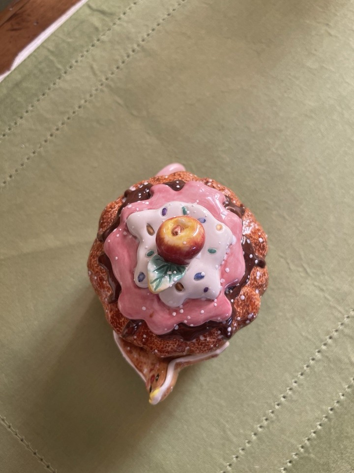 Fitz and Floyd Candy Lane Gingerbread Trinket Box | eBay