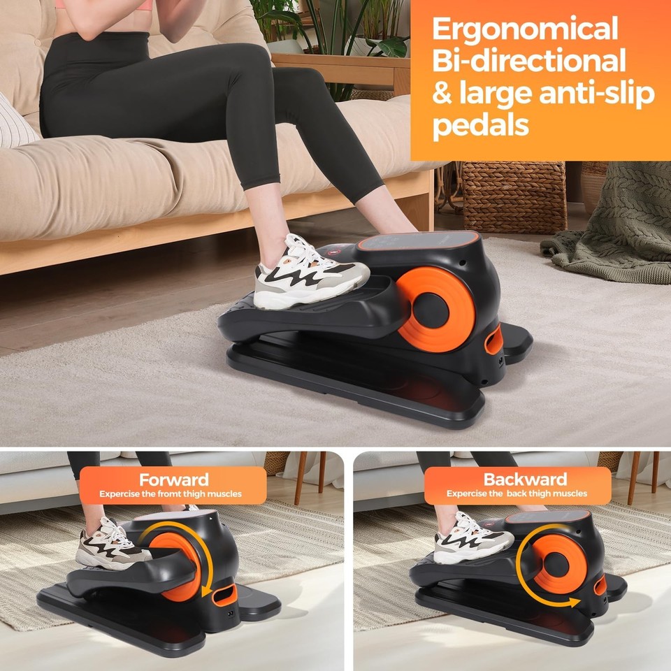 Elliptical Exercise Machine, Under Desk Elliptical Machine, Elliptical ...