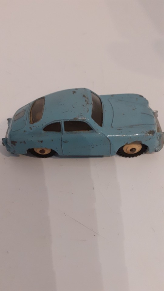 Vintage Dinky Toys Light Blue Porsche 356A Number 182 Fair Condition ...