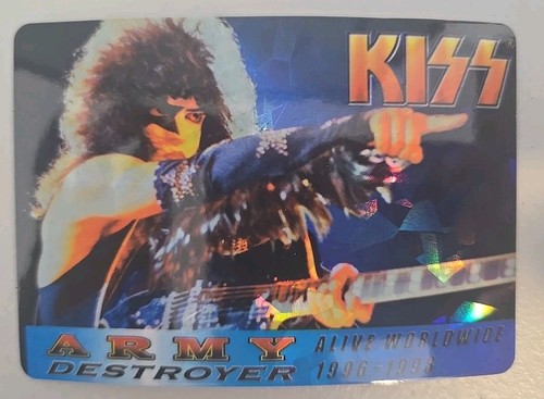 KISS Stickers Band Decals Gene Simmons {LOT OF 3} -Rock N Roll- Army ...