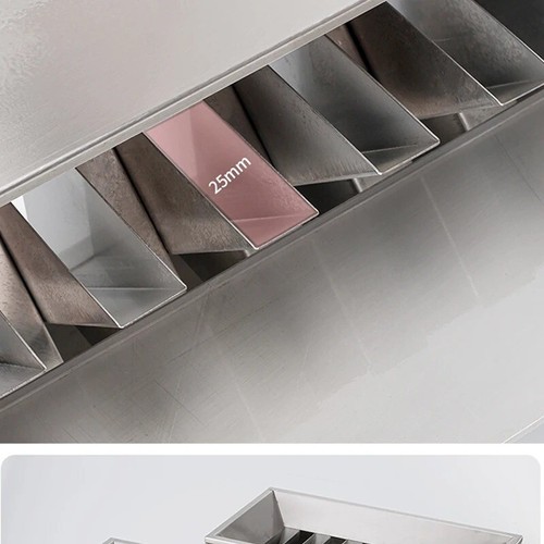 HGG II Stainless Steel Horizontal Format Sample Splitter Slot Separator ...