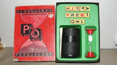 1956 LAKESIDE TOYS "PERQUACKEY" SPELLING GAME | eBay