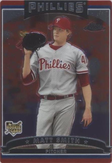2006 Topps Chrome - Rookie Logos Matt Smith #CRC43 /599 for sale online ...