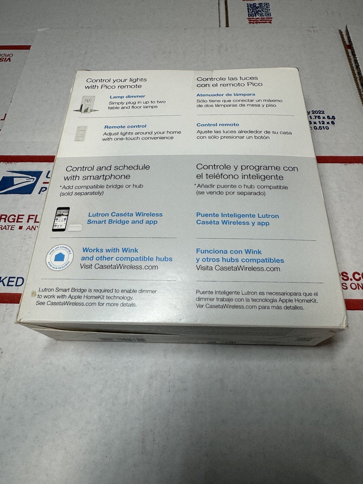 Lutron P-PKG1W-WH-R Caseta Wireless Smart Lighting Dimmer Switch and ...