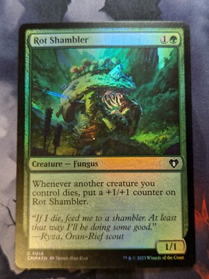 Rot Shambler - MTG - CMM - 0318 - Foil | eBay Australia