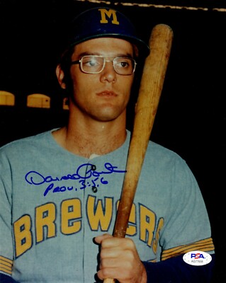 Darrell Porter autographed signed inscribed 8x10 photo MLB Milwaukee ...