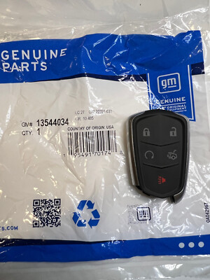 OEM Cadillac ATS CTS XTS Prox Smart Key Fob Keyless Remote 13544034 GM ...