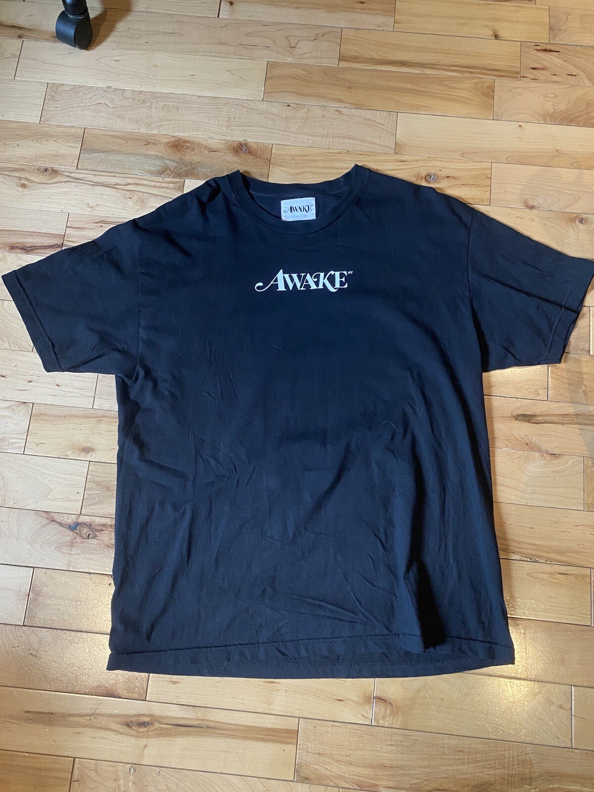 Awake New York Black Classic Logo Tee Shirt XL - Gem
