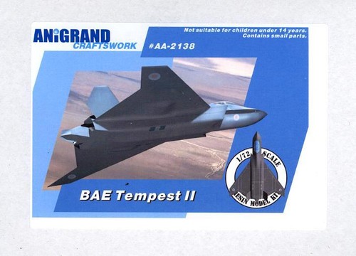 Anigrand Models 1/72 BAE TEMPEST II British Stealth Fighter Project | eBay
