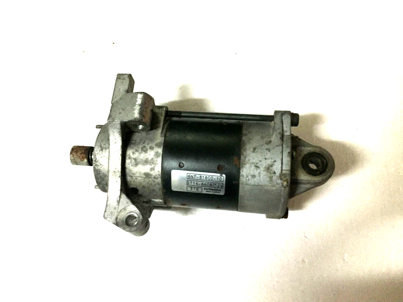 GENUINE YAMAHA HITACHI STARTER MOTOR 115hp-200hp 6N7-81800-10 VGC ...