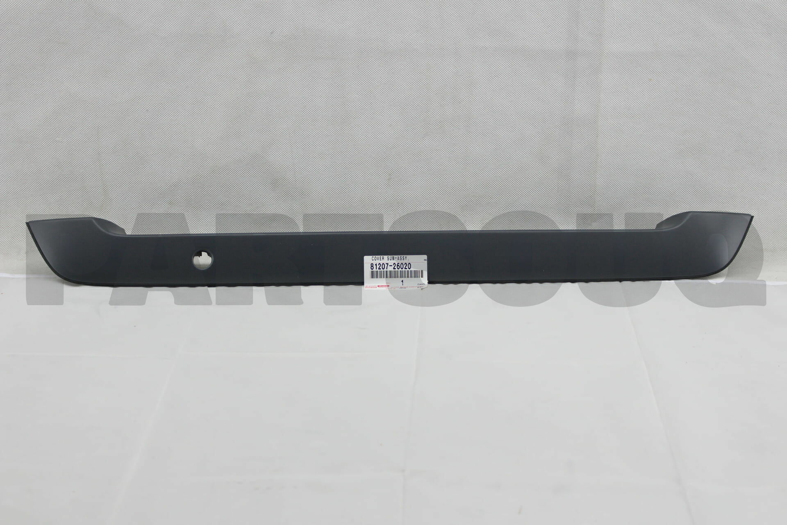 8120726020 Genuine Toyota COVER SUB-ASSY, LICENSE PLATE LAMP 81207 ...