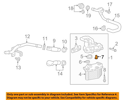 Cadillac GM OEM 16-18 CT6 3.6L-V6 Engine Oil Cooler-Assembly Valve ...