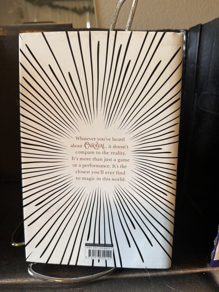 Caraval UK Tesco Top Hat Hidden Cover Stephanie Garber AUTHOR SIGNED ...