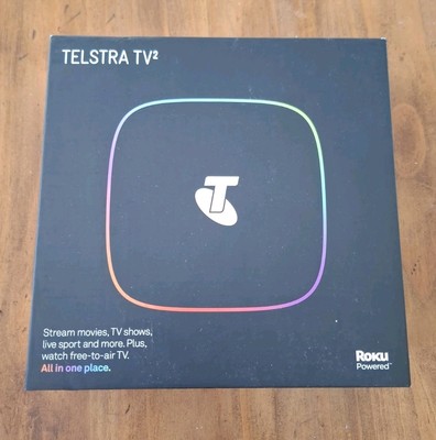 New Telstra TV 2 Roku Powered Media Streamer Streaming box 4700TL $4 ...