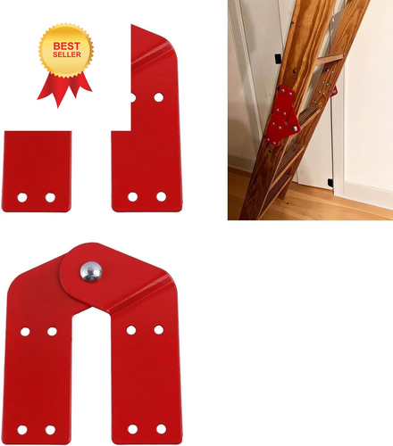 2Pcs Attic Ladder Hinge Pull Down Stair Parts Replacement Kit... | eBay