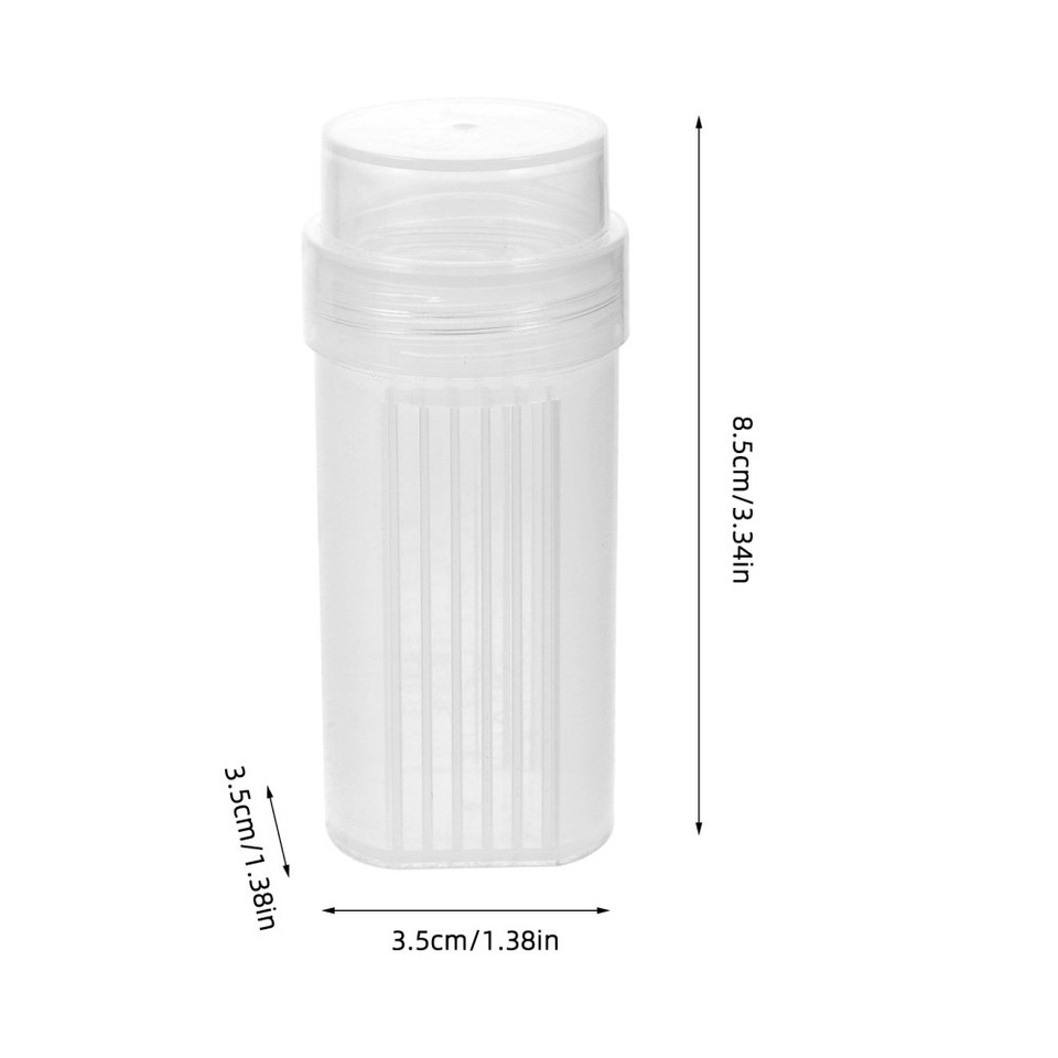 3 Pieces Plastic Slide Staining Jar Coplin Jars Lab Storage Tubes | eBay