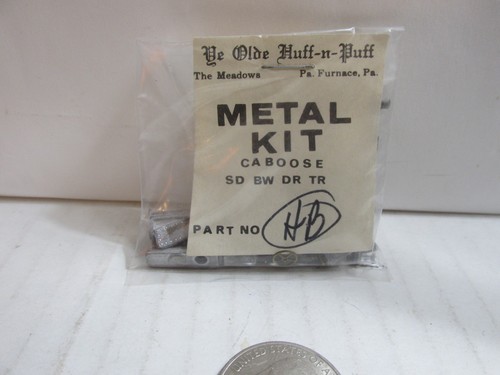 Vintage Very rare Ye Old Huff n Puff (( Metal Kit caboose )) Free ...
