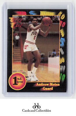 1991-92 Wild Card #107 Andrew Moten | eBay