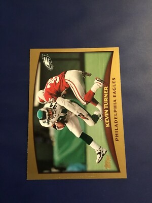 1998 Topps # 187 KEVIN TURNER Philadelphia Eagles Great Look ! | eBay