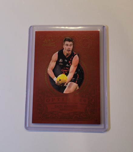 2022 AFL SELECT OPTIMUM + CARD ESSENDON BOMBERS ZACH MERRETT OP43 #003 ...