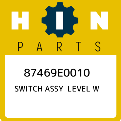 87469E0010 Hino Switch assy level w 87469E0010, New Genuine OEM Part | eBay