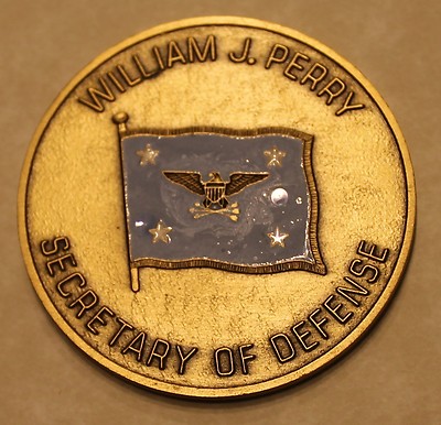 Secretary of Defense William J Perry Challenge Coin | eBay