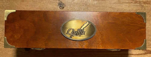 QUILLS MOVIE PROMOTIONAL WOODEN QUILL AND INK BOX | eBay