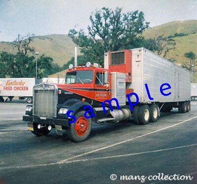 8x10 color semi-truck photo - KW W-9OO | eBay