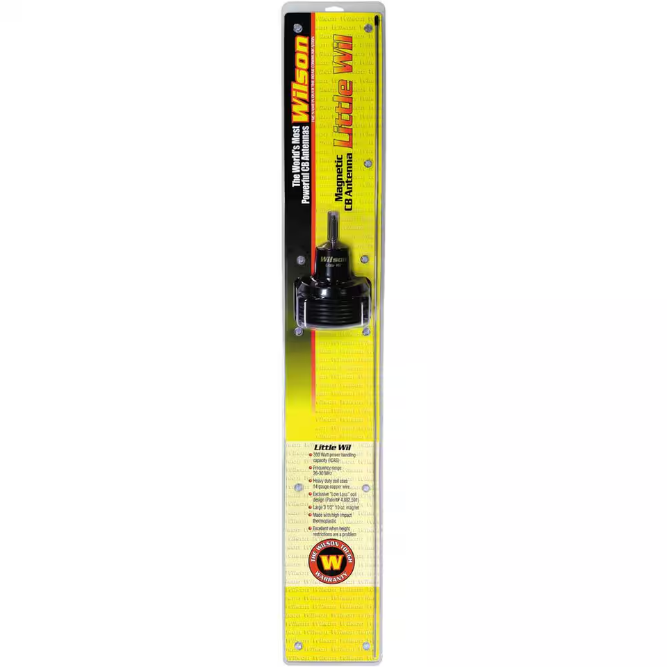 Wilson Antennas 305-38 "Little Wil" Magnet Mount CB Antenna Kit | eBay