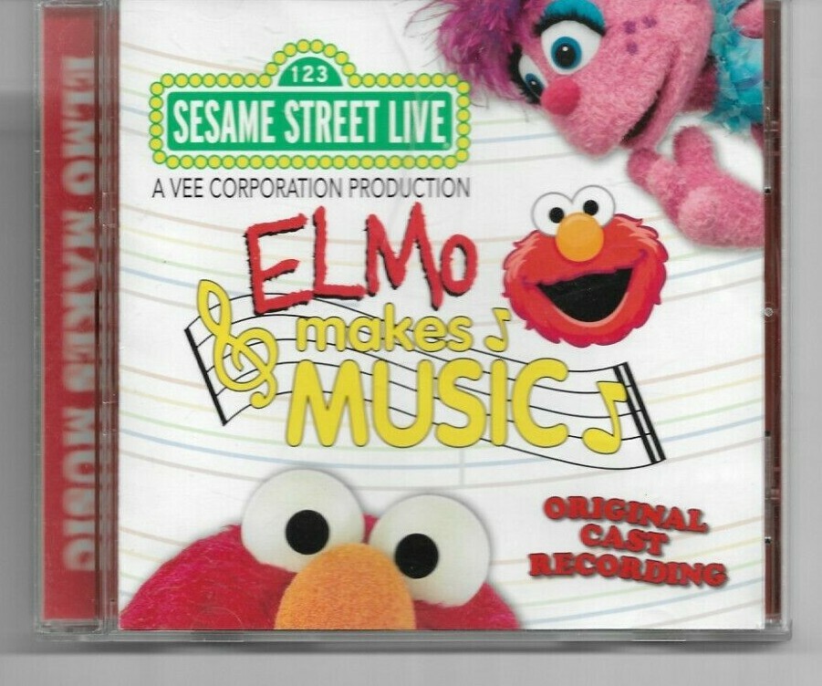 Sesame Street Live Elmo Makes Music Cd