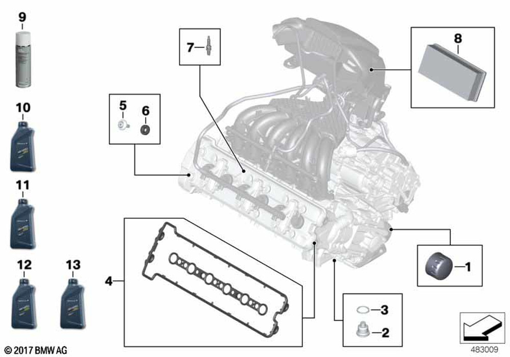 BMW 12127728657 - Alternative spark plugs