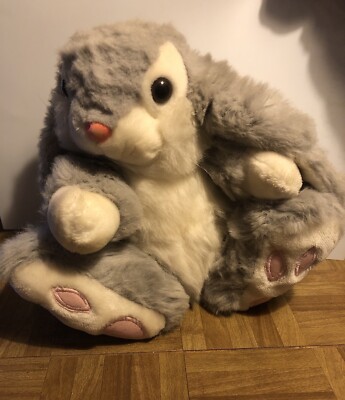 SIMPLY SOFT COLLECTION LONG EAR RABBIT TOY PLUSH SOFT TOY EASTER/BUNNY ...