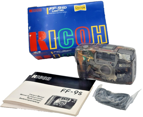 Ricoh FF-9SD Limited Skeleton Transparent Point & Shoot Film Camera ...