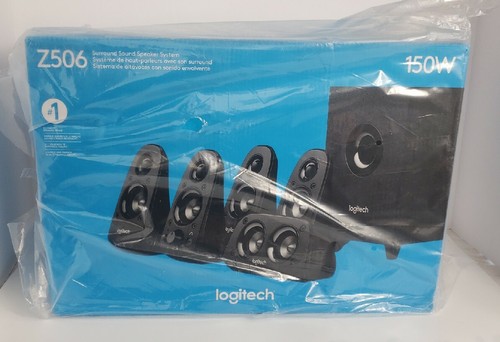 Logitech Z-506 Surround Sound Speaker System Factory Sealed 97855066473 ...