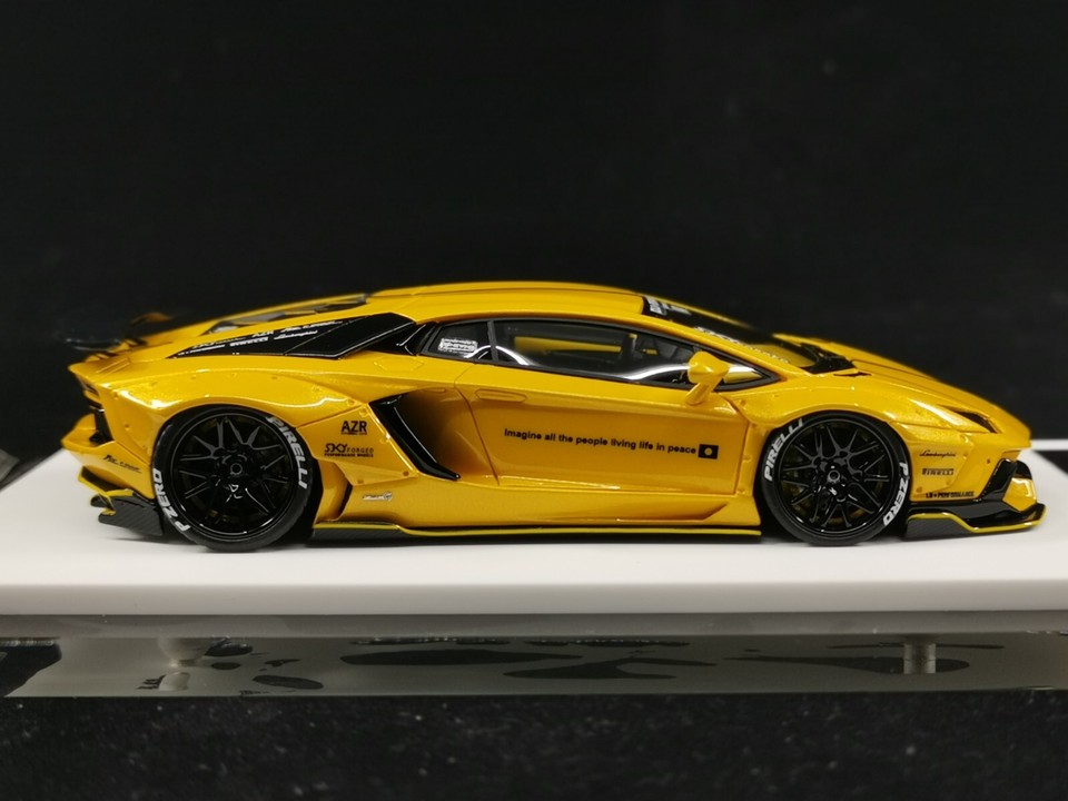 1/43 David Giovanni D&G Model LB Performance Aventador Giallo Orion ...