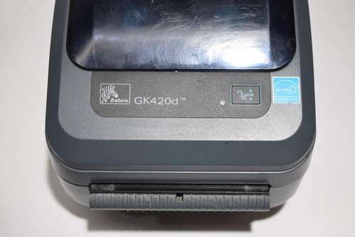 Zebra GK420D Thermal Label Printer Tested working! w/usb/serial ...