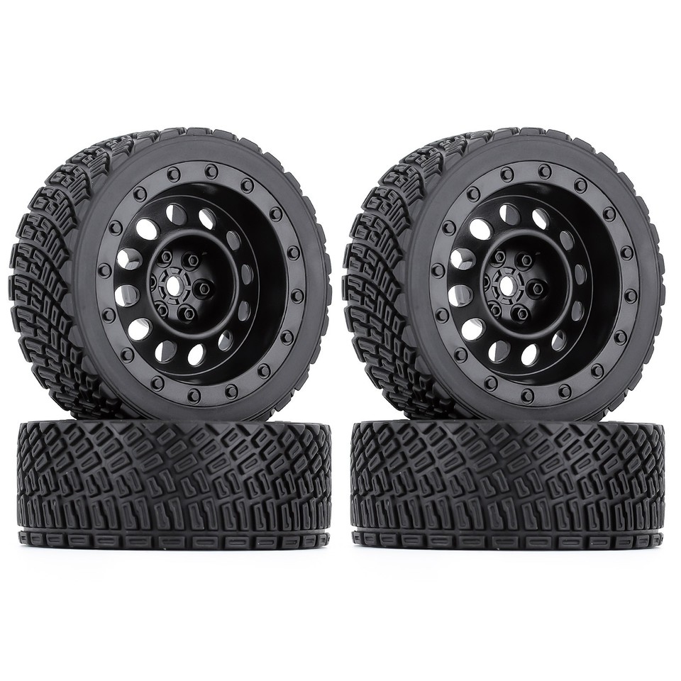 4Pack 4 Colors Optional Off-Road Wheel Tires Rim Repalce For Rally 1/10 ...