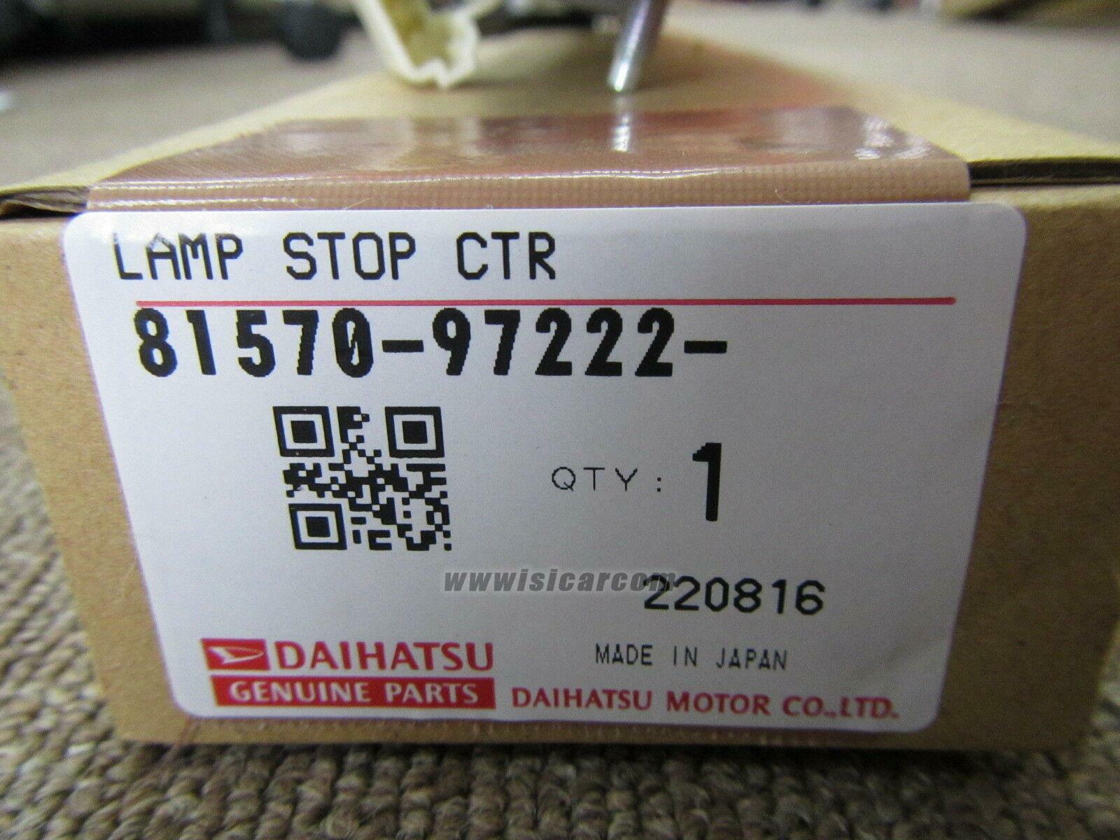 DAIHATSU COPEN L880K HI MOUNT STOP LAMP 81570-97222 JAPONYA OTO YEDEK ...