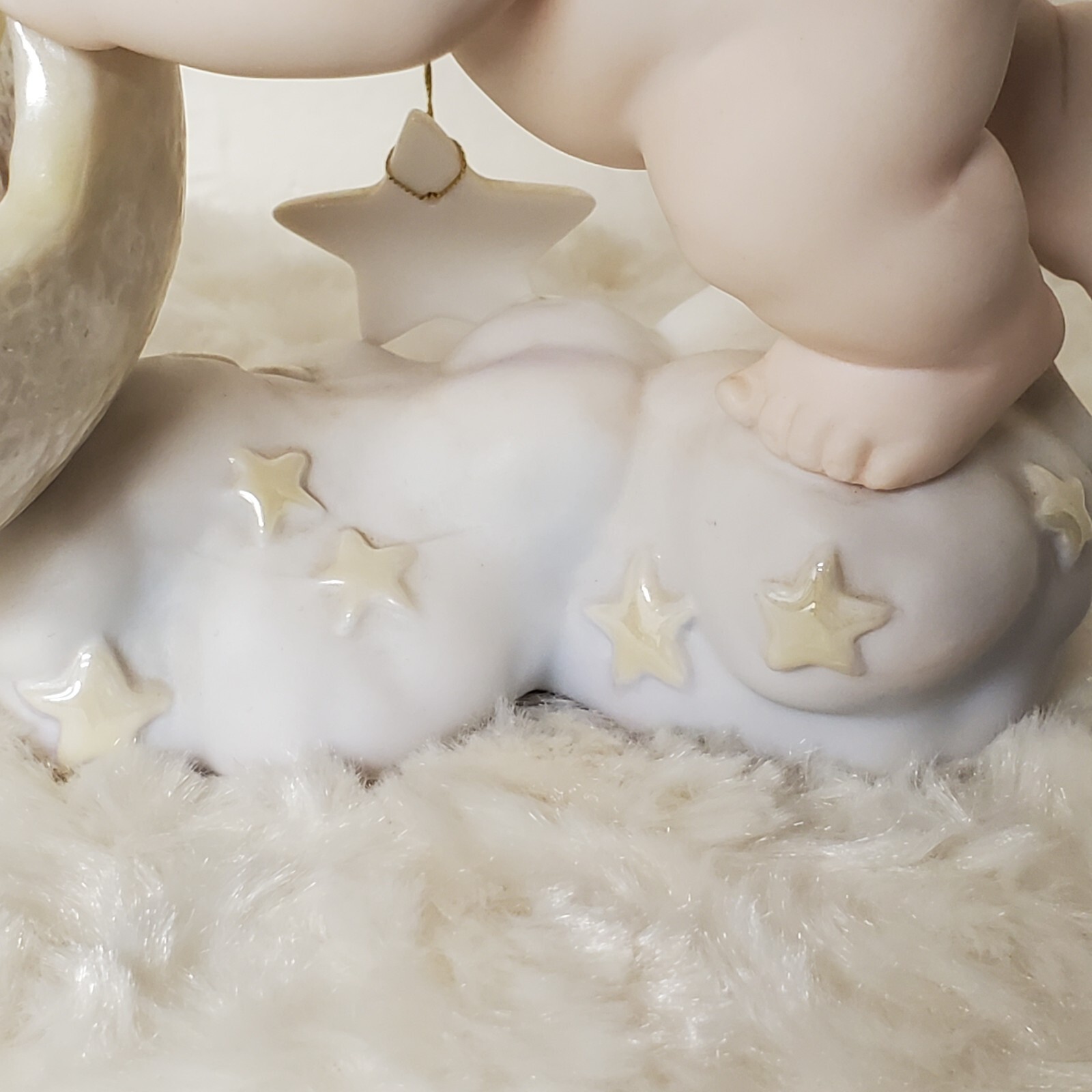Fitz & Floyd Little Miracles Angels Help with a Push Cherib Teddy Bear ...