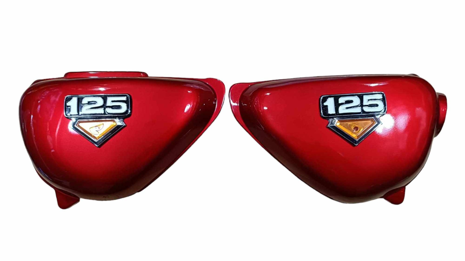 Honda CB125S CB100K3 Pair Of Motorcycle Side Panel Covers Left & Right ...