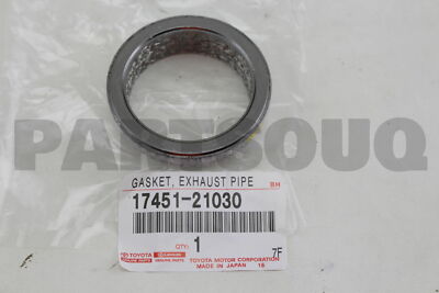 1745121030 Genuine Toyota GASKET, EXHAUST PIPE 17451-21030 | eBay